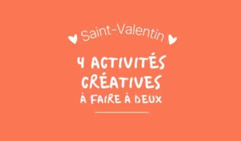 Saint-Valentin : 4 activités créatives à faire à deux - Acapelart